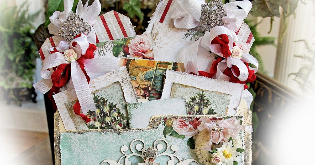 My Glitter Coated Life: 25 Days Of Christmas Stuffed Envelope Pocket ...