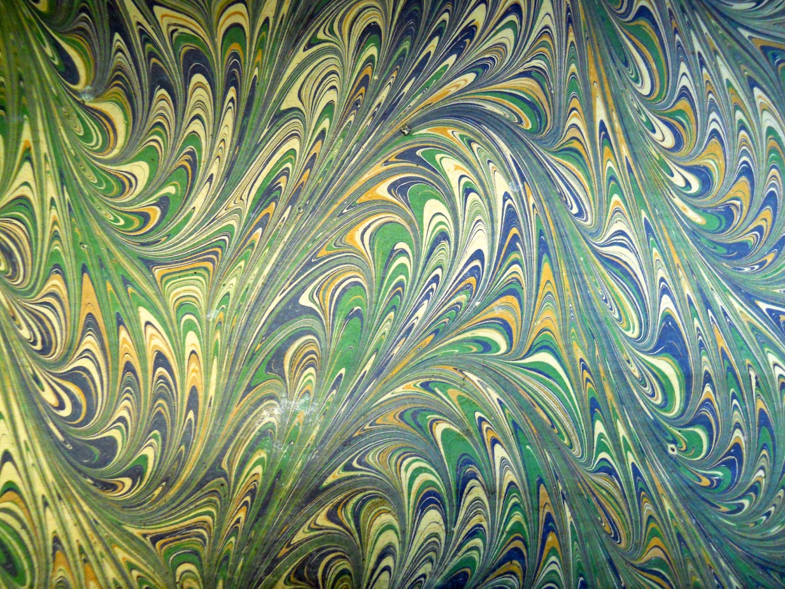 the last door down the hall: Marbled Papers