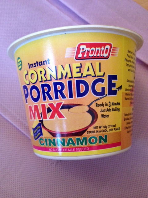 Creamy Steaks: Pronto Cornmeal Cinnamon Porridge