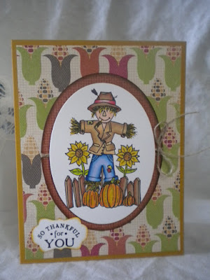 My Creative Side: Thankful Scarecrow