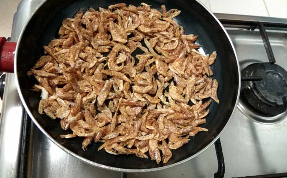 CONDIMENT RECIPES - ROASTED DRIED PRAWNS