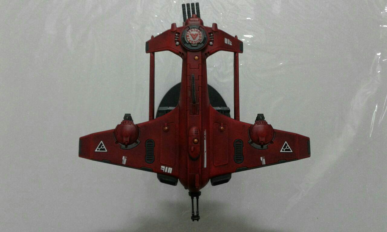 Dark Gathering: Warhammer 40K: Farsight Enclave Razorshark (WIP) Part 2