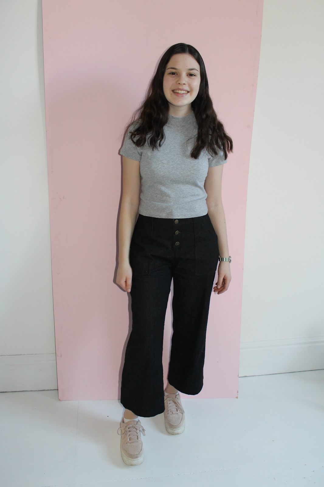 Lets Get Sewing: Black True Bias Lander Pants