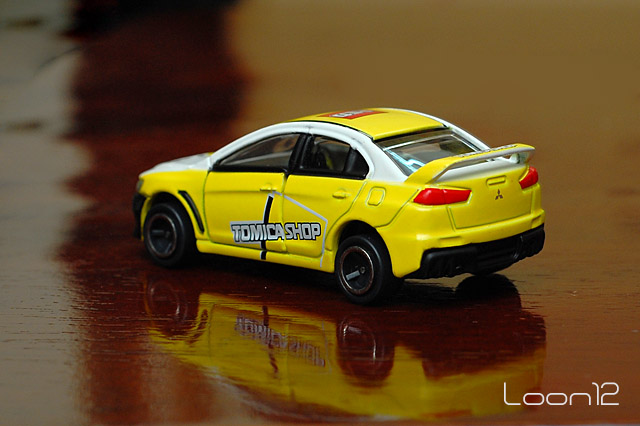 ~ My Die Cast Life ~: Tomica Shop Mitsubishi Lancer EVO X