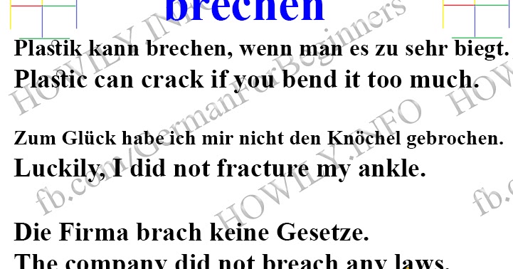 brechen