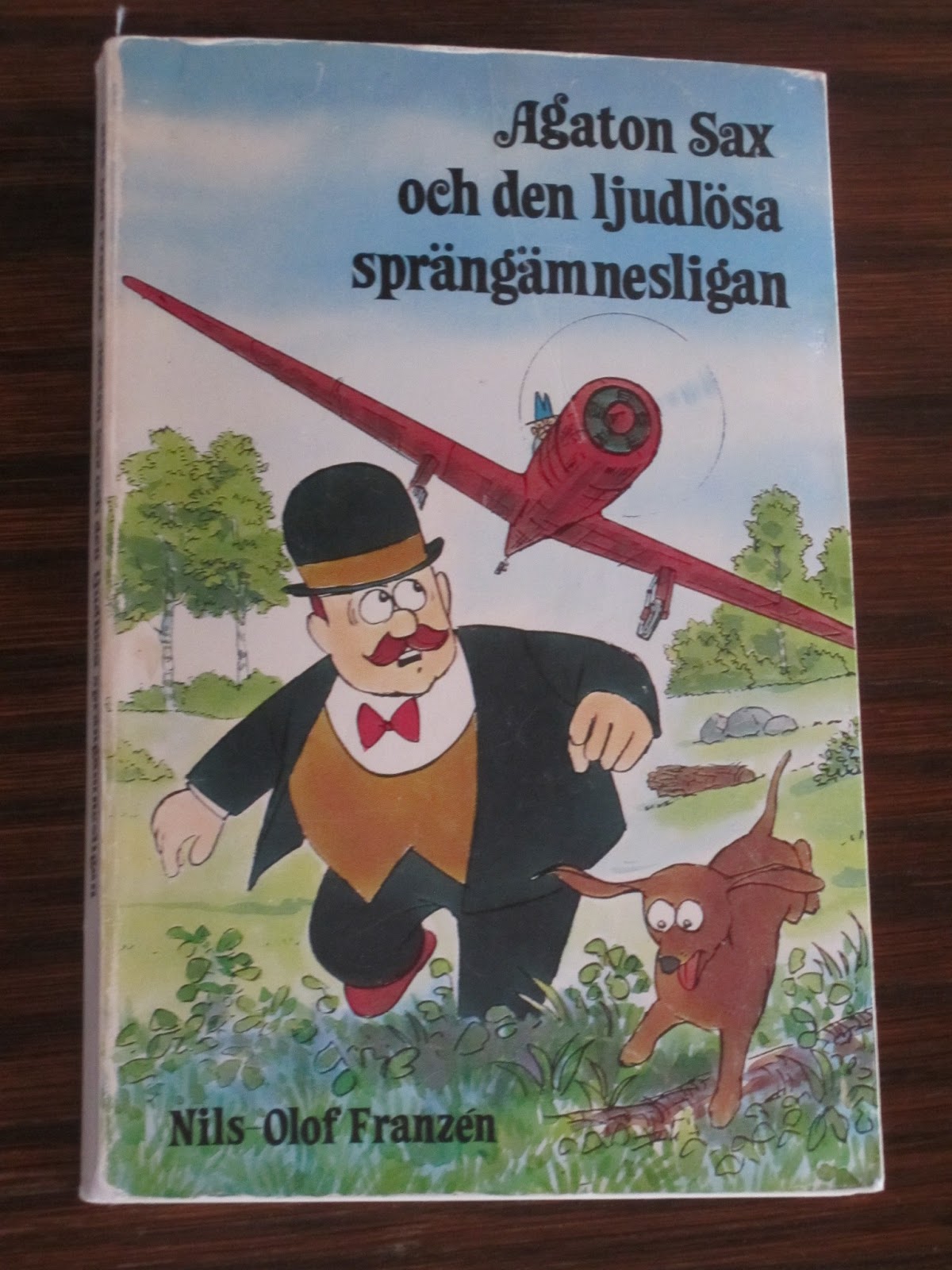 Det här har jag läst: 10. Nils-Olof Franzén: Agaton Sax och den ...