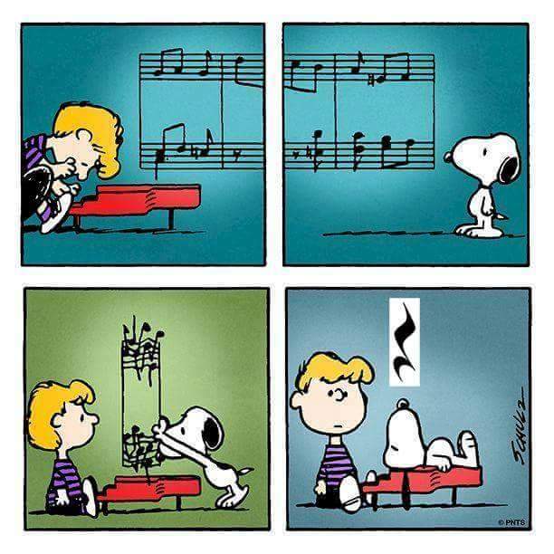 Mutis Music: Snoopy y la música