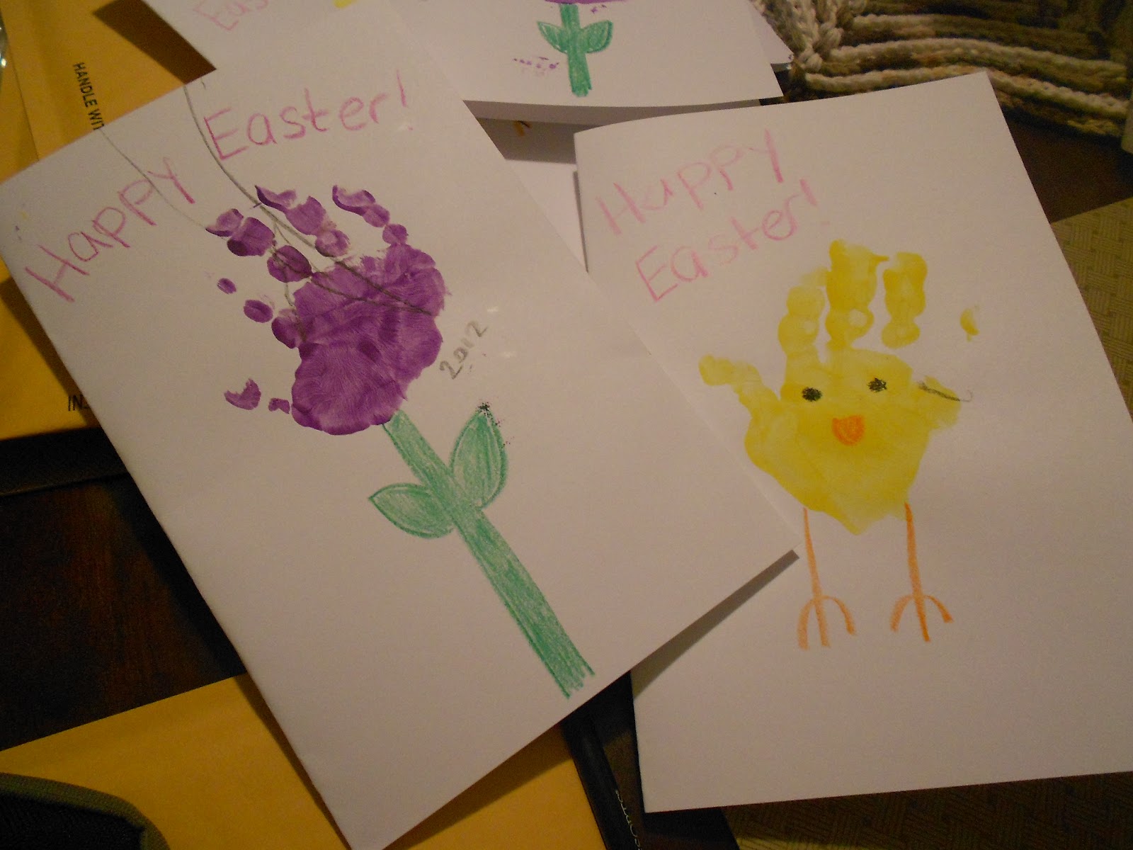 Adventures With Little Bear: Easter Handprints