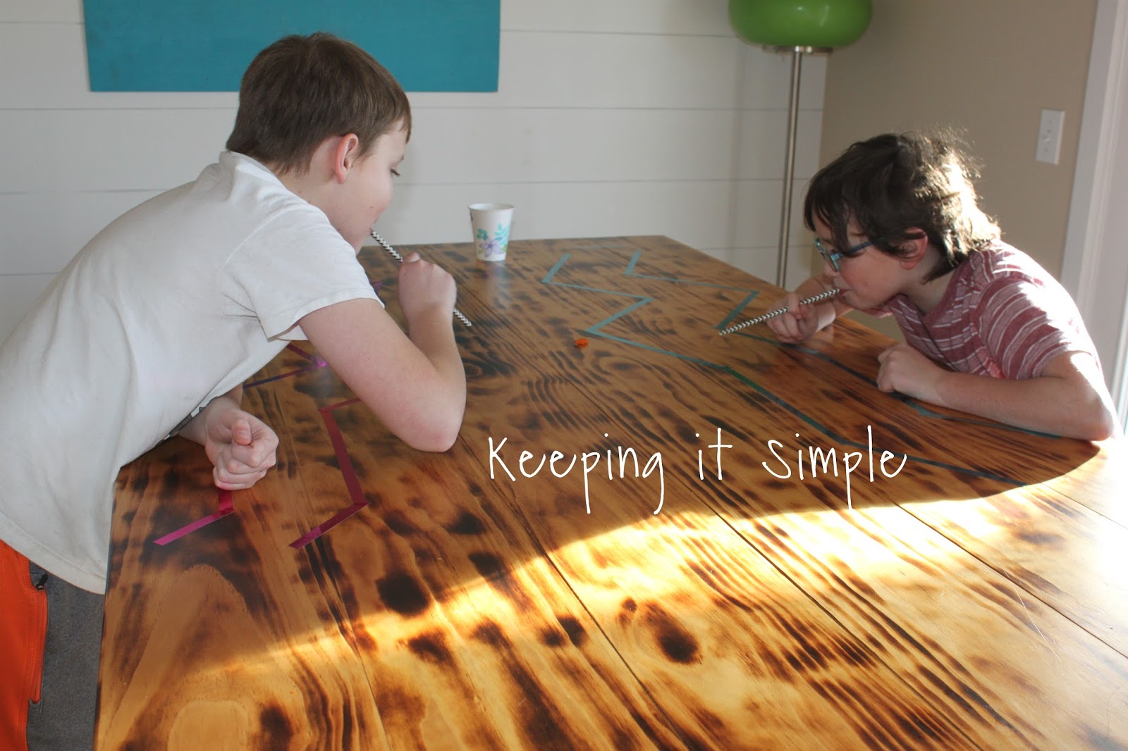 Indoor Relay Races with Goldfish® Crackers - Keeping it Simple