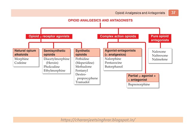 Pharmacological Classification of Drugs