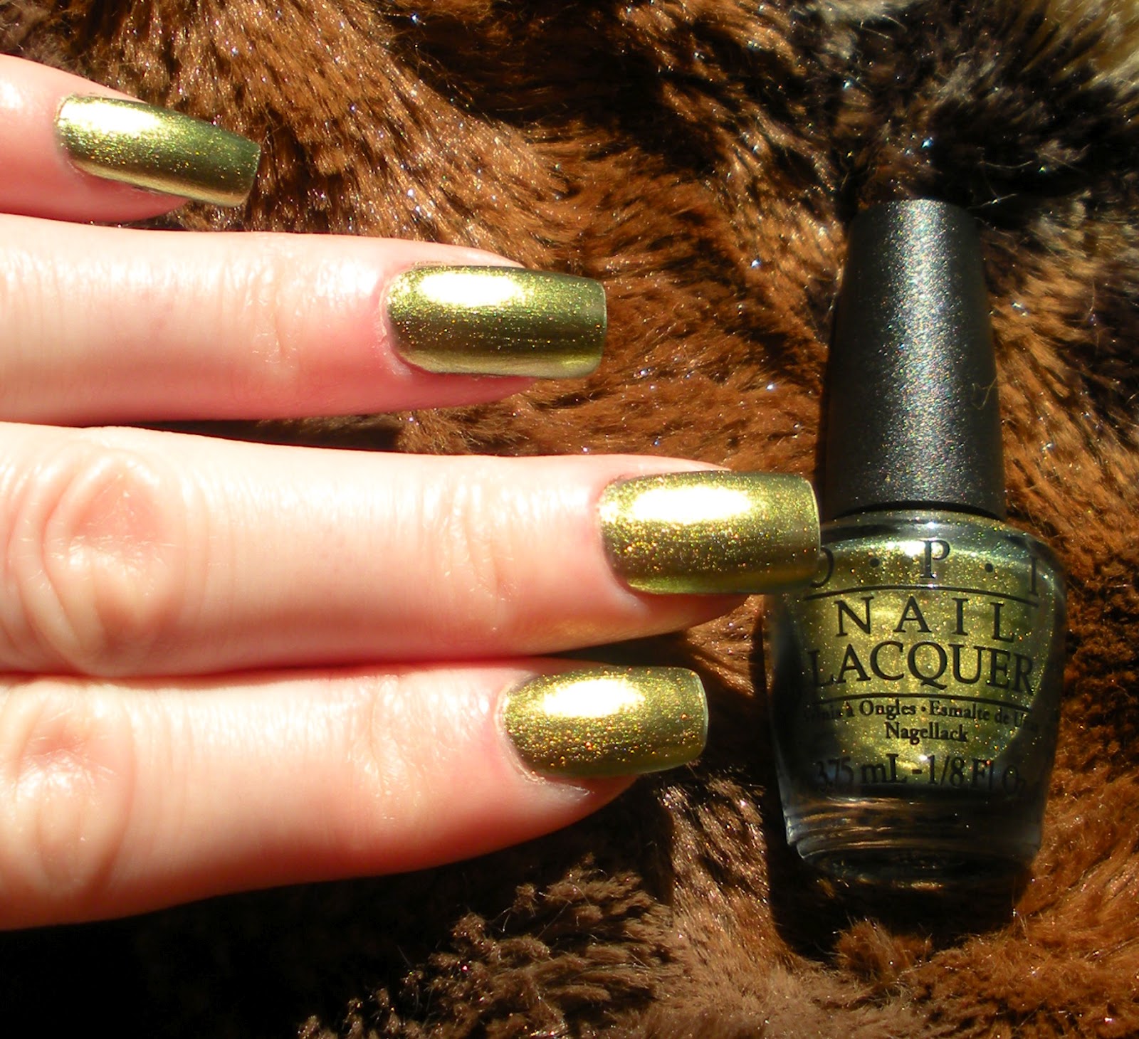 Opi Gold Nail Polish