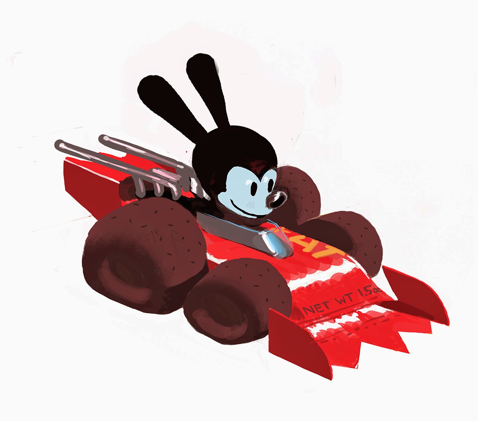 the art of kevin nelson: candy racer sketches from Wreck-it Ralph