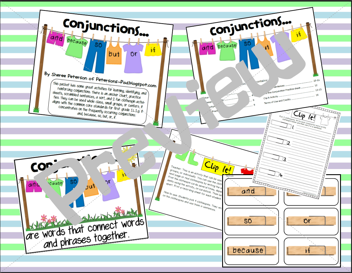 Peterson's Pad: Patterns and Conjunctions