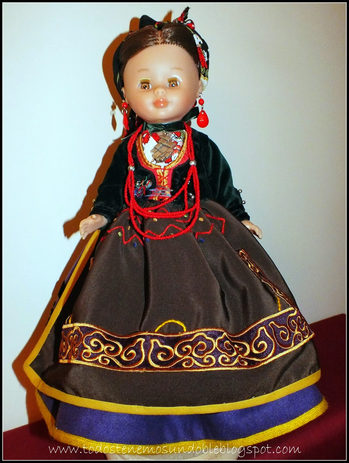 El vestir tradicional burgalés en miniatura: 17.- Indumentaria ...