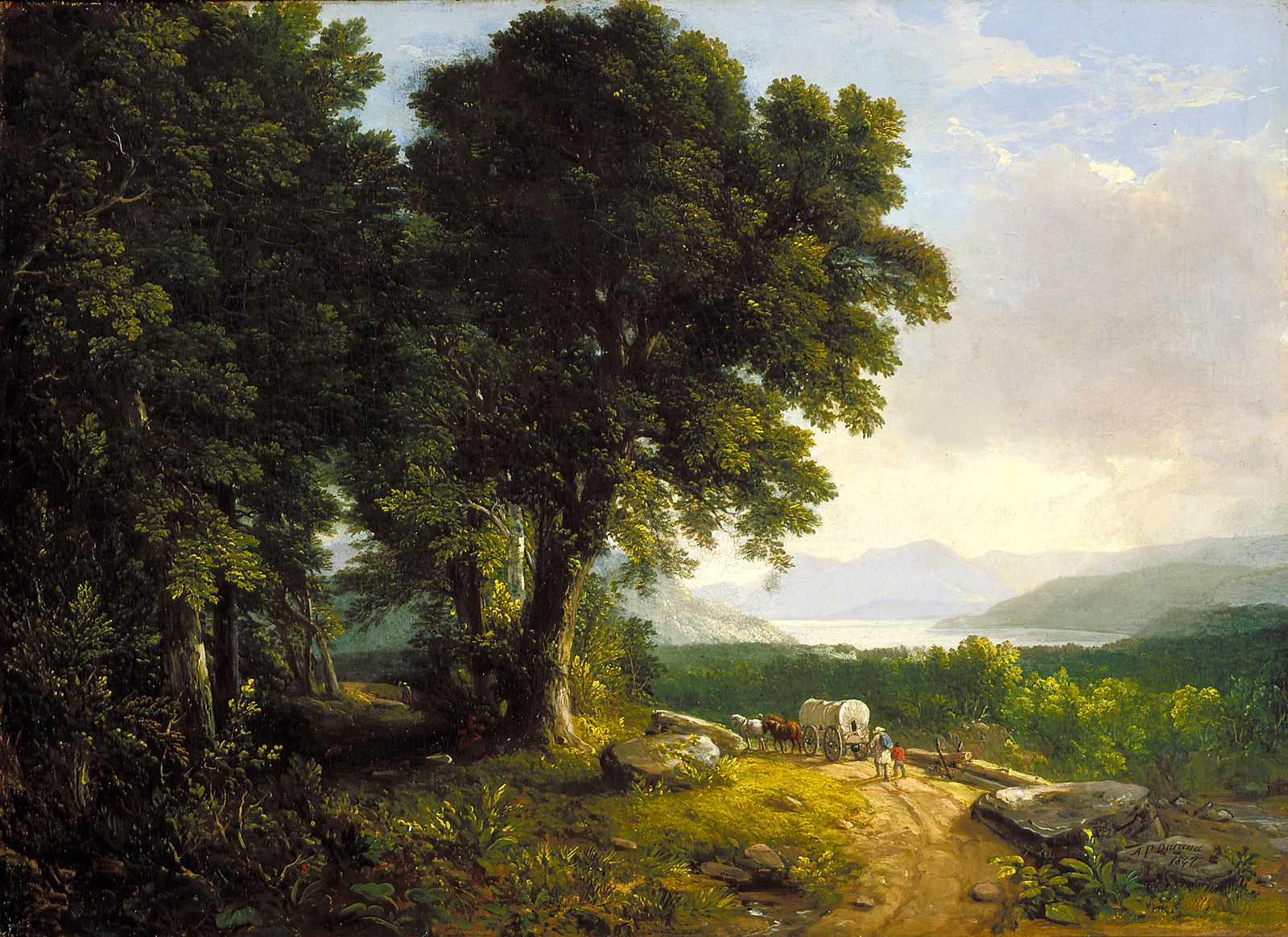 19th century American Paintings: Hudson River School