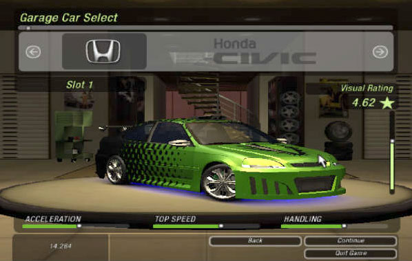 Car Games: Honda Civic Sport Car Games