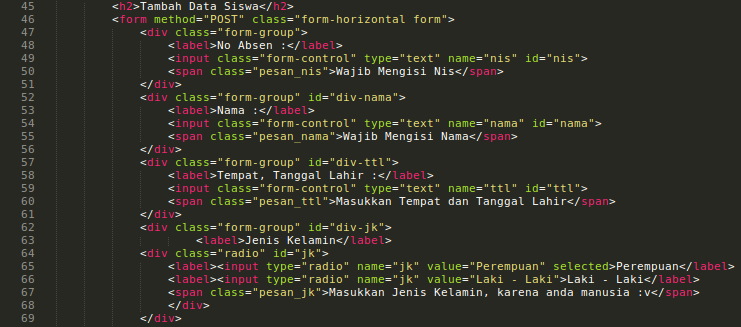 Membuat Animasi Pada Form HTML dengan JQuery - CREATE-SCRIPT - ANGGA ...