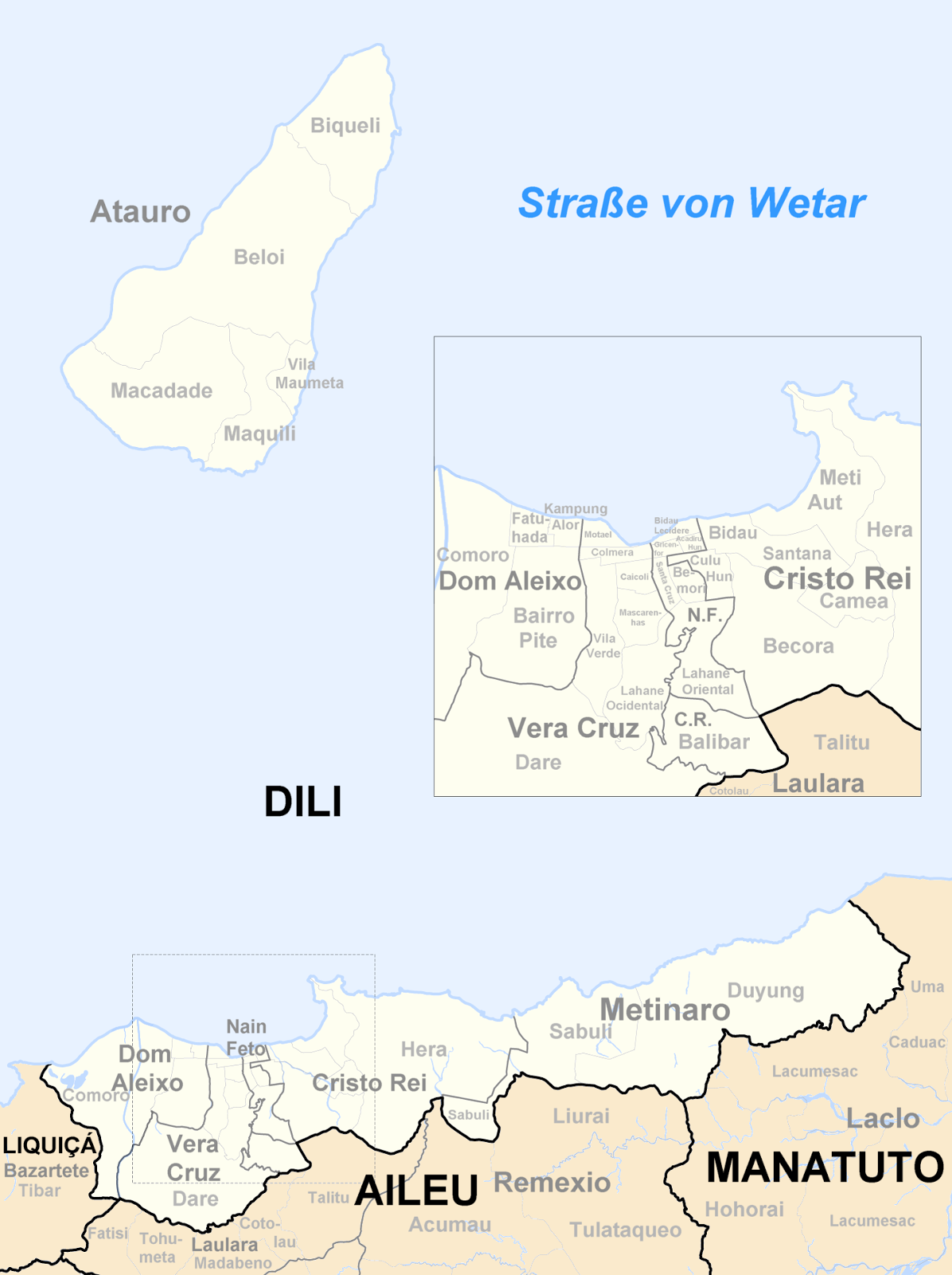 DISTRITO DE DÍLI - Geografia Total™