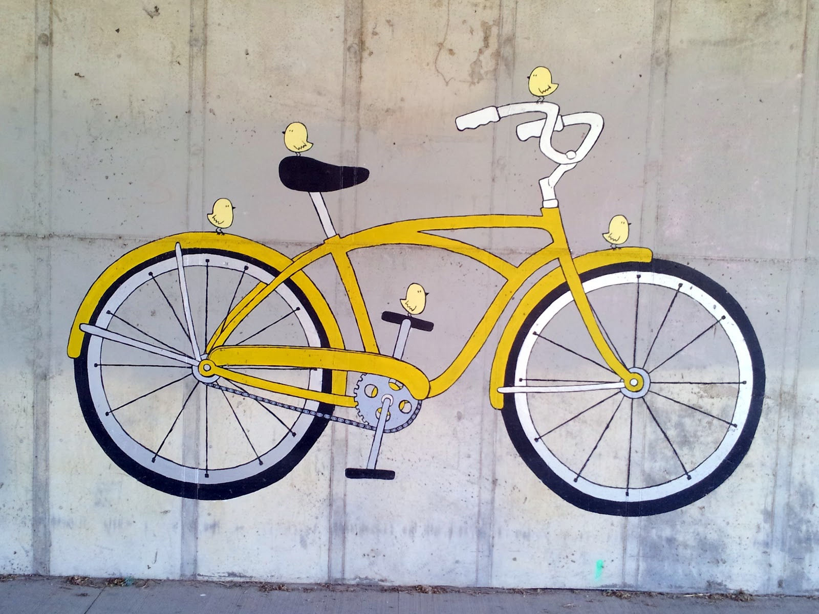 History and Culture by Bicycle: Bicycle Mural