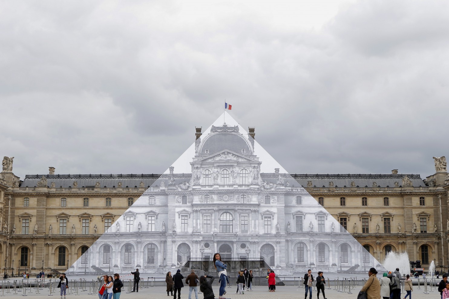 [97] Oeuvre Jr Louvre By Affiche Gif