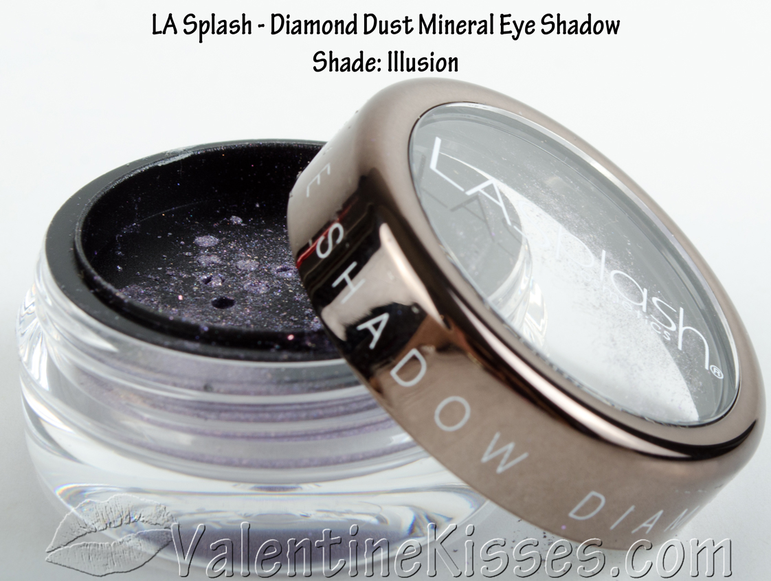 Valentine Kisses: LA Splash Crystallized Glitter, Diamond Dust Mineral ...