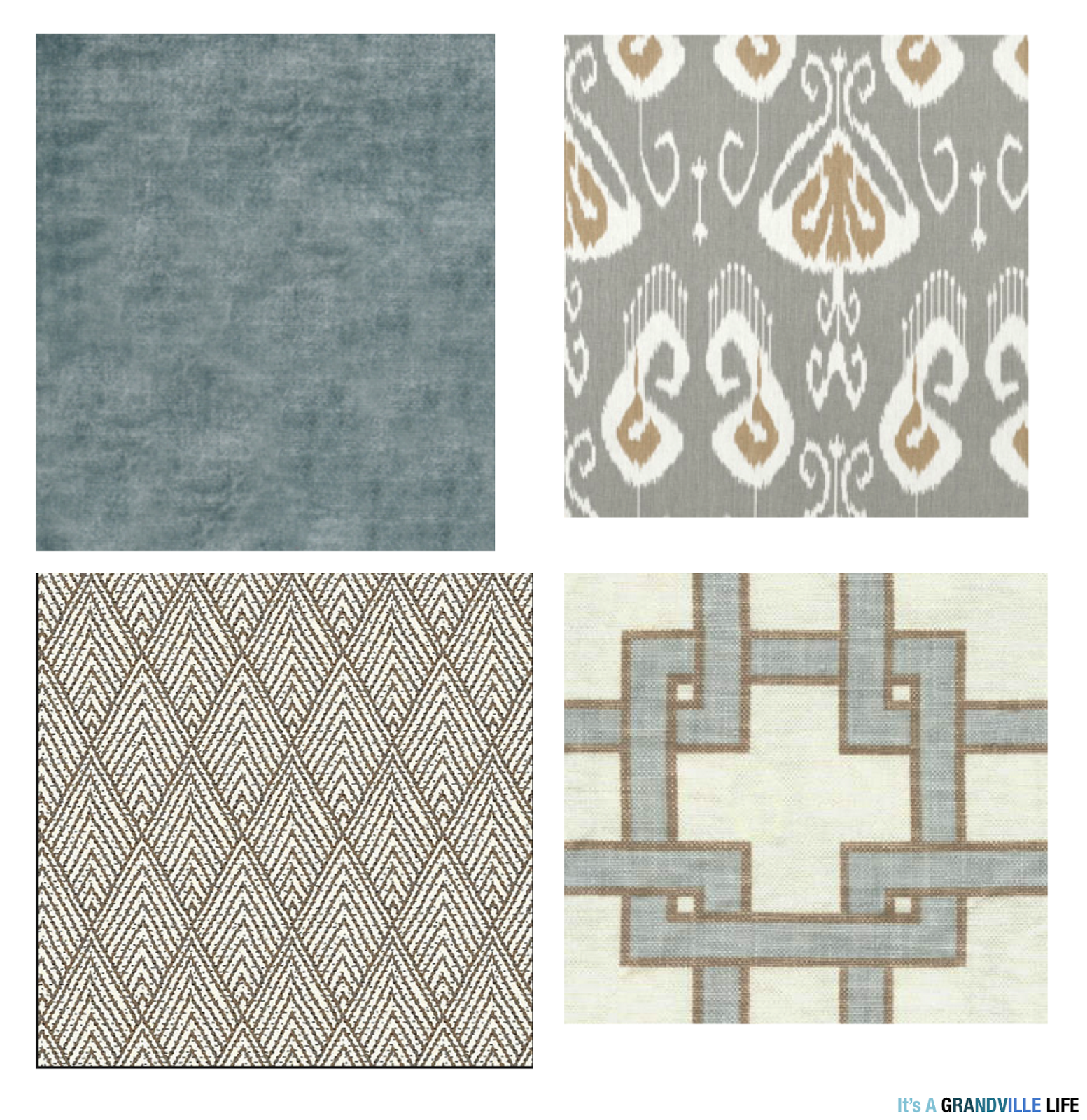 It's A Grandville Life : Family Room Design Board