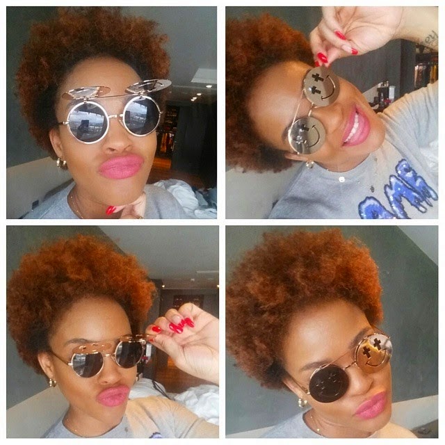 Fashion: Adaeze Yobo Rocks Boy Alinco's Signature Glasses in New Selfie ...
