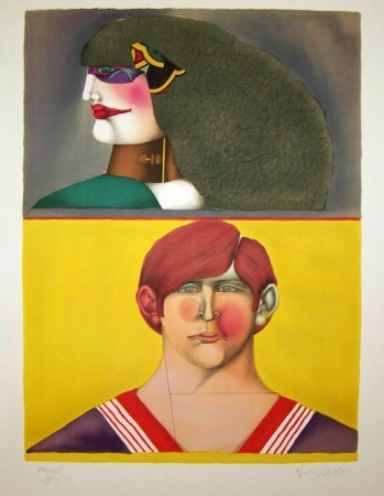 abra el azul del cielo: Richard Lindner, pop art