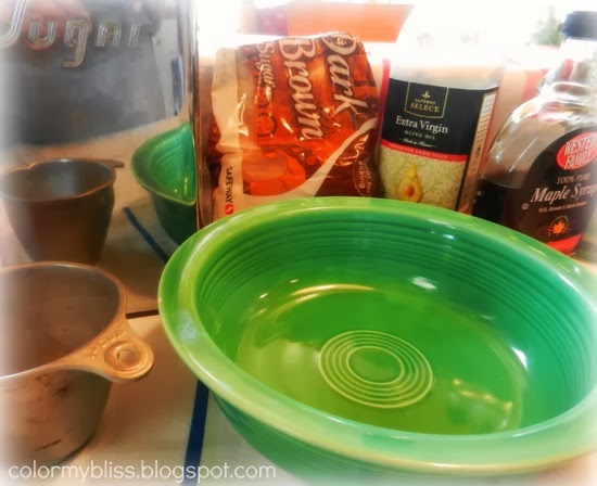 Color My Bliss: DIY Maple Sugar Scrub