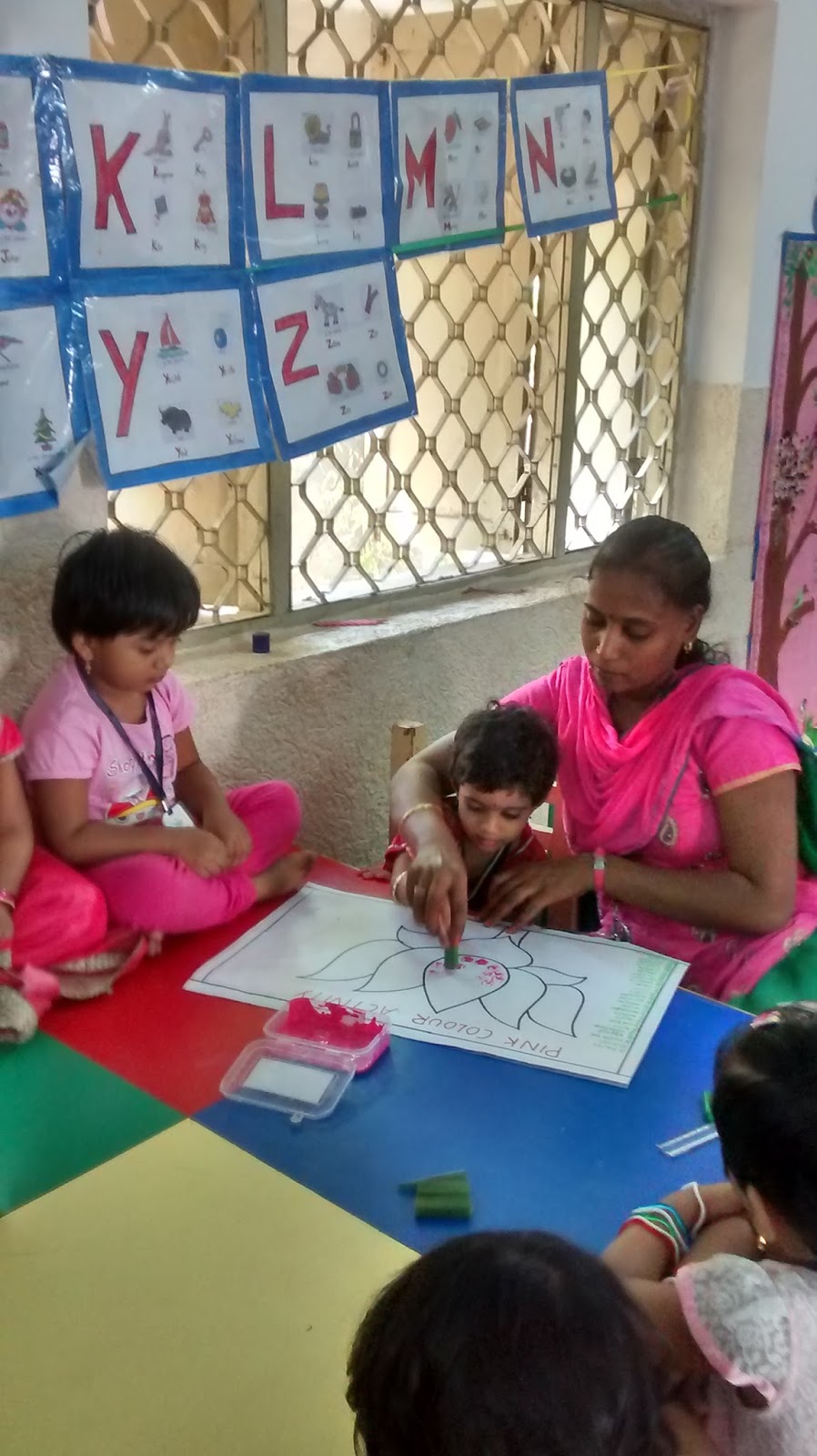 PREPRIMARY PRAGATHI CENTRAL SCHOOL Pink Colour Day Activity For Nursery preprimary-pragathi-central-school-pink-colour-day-activity-for-nursery