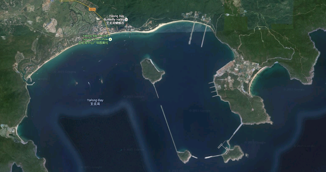 Naval Open Source INTelligence: Nearly complete Hainan naval base can ...