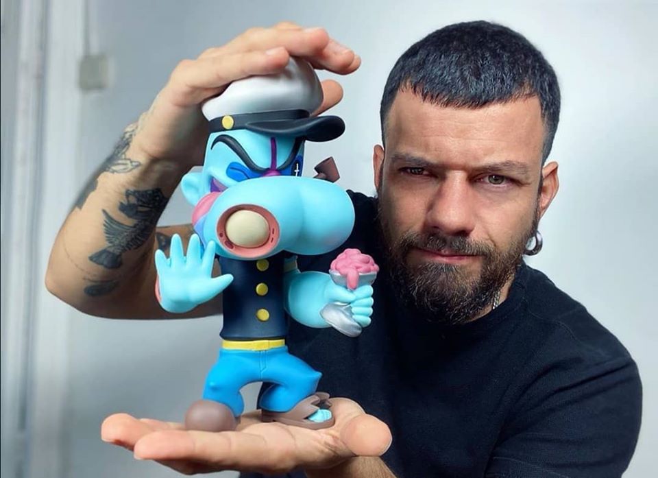 #toynews: ZOMBIE POPEYE 90th anniversary by Luaiso Lopez x ZCWO