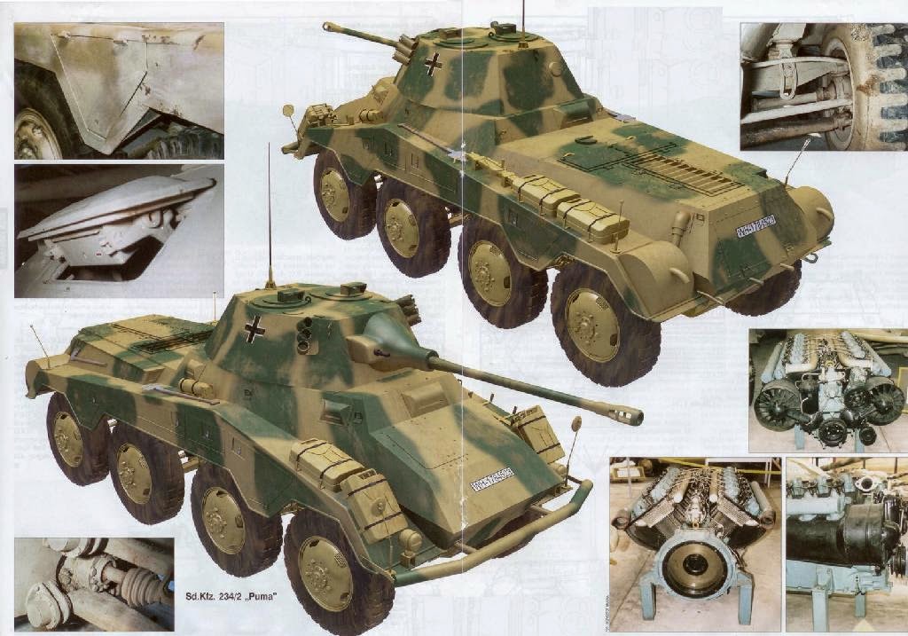 Axis Tanks and Combat Vehicles of World War II: PUMA
