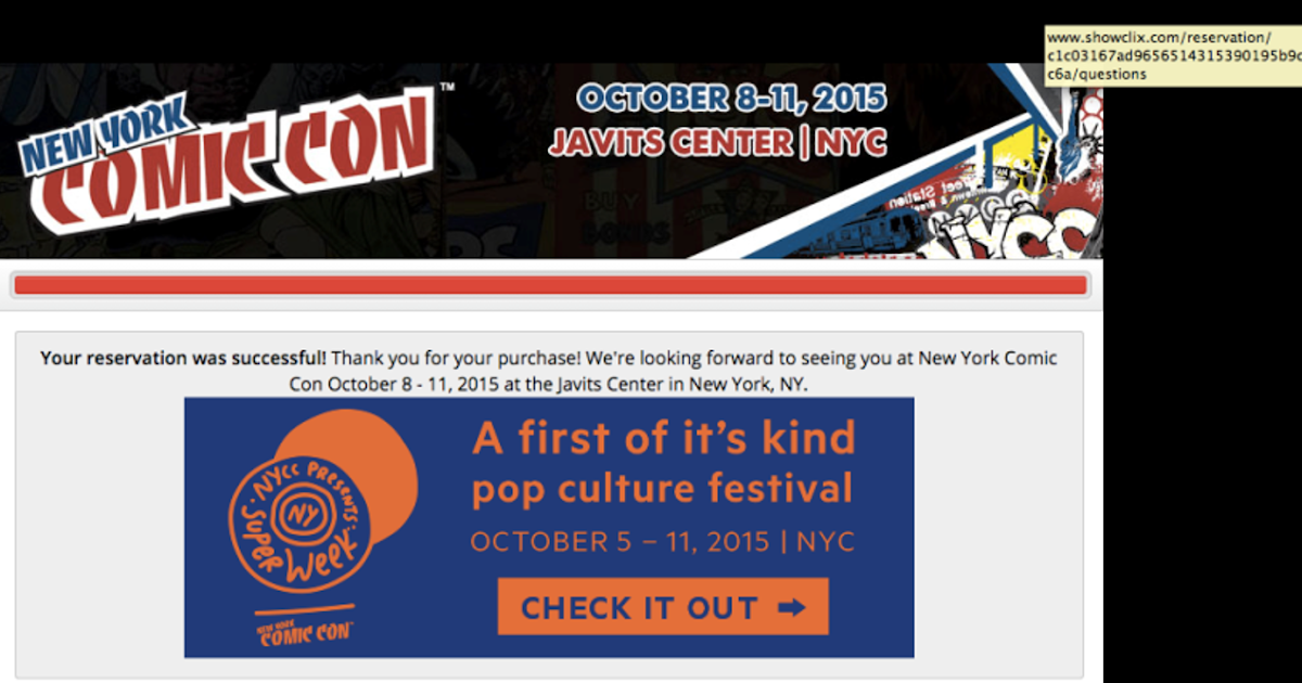 Comic-Con Guide: Today is the NYCC ticket sale