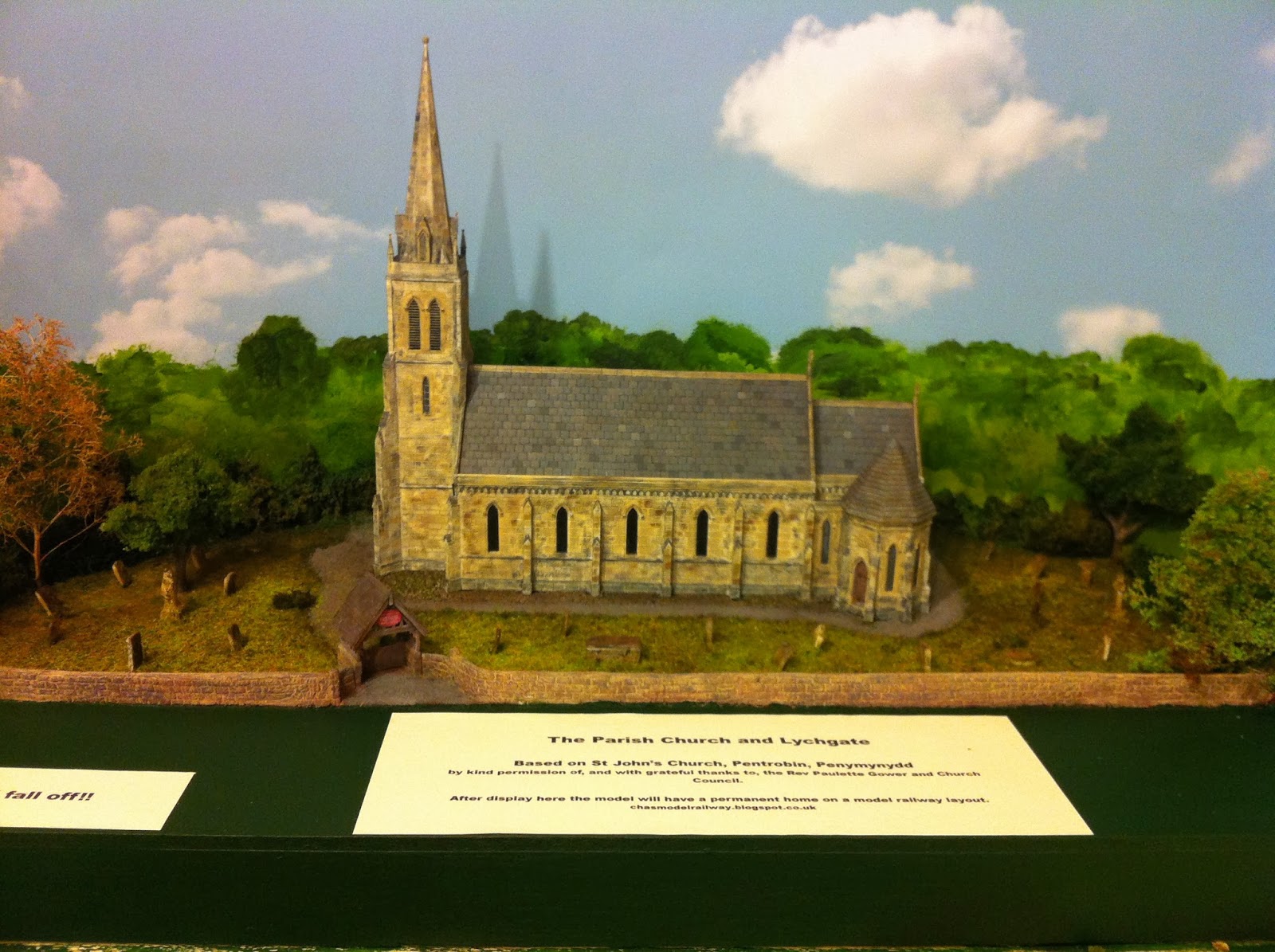 Chas's Model Railway: Parish Church Diorama