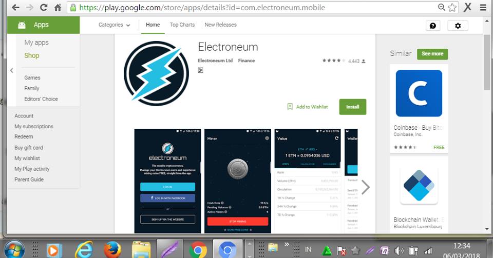 Gratis Pertambangan Electroneum coin