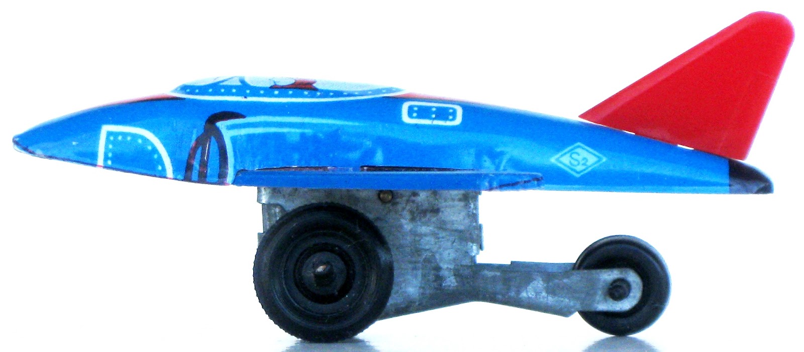 Toys and Stuff: Japan - 'S2' USAF Mini-Jet - Blue