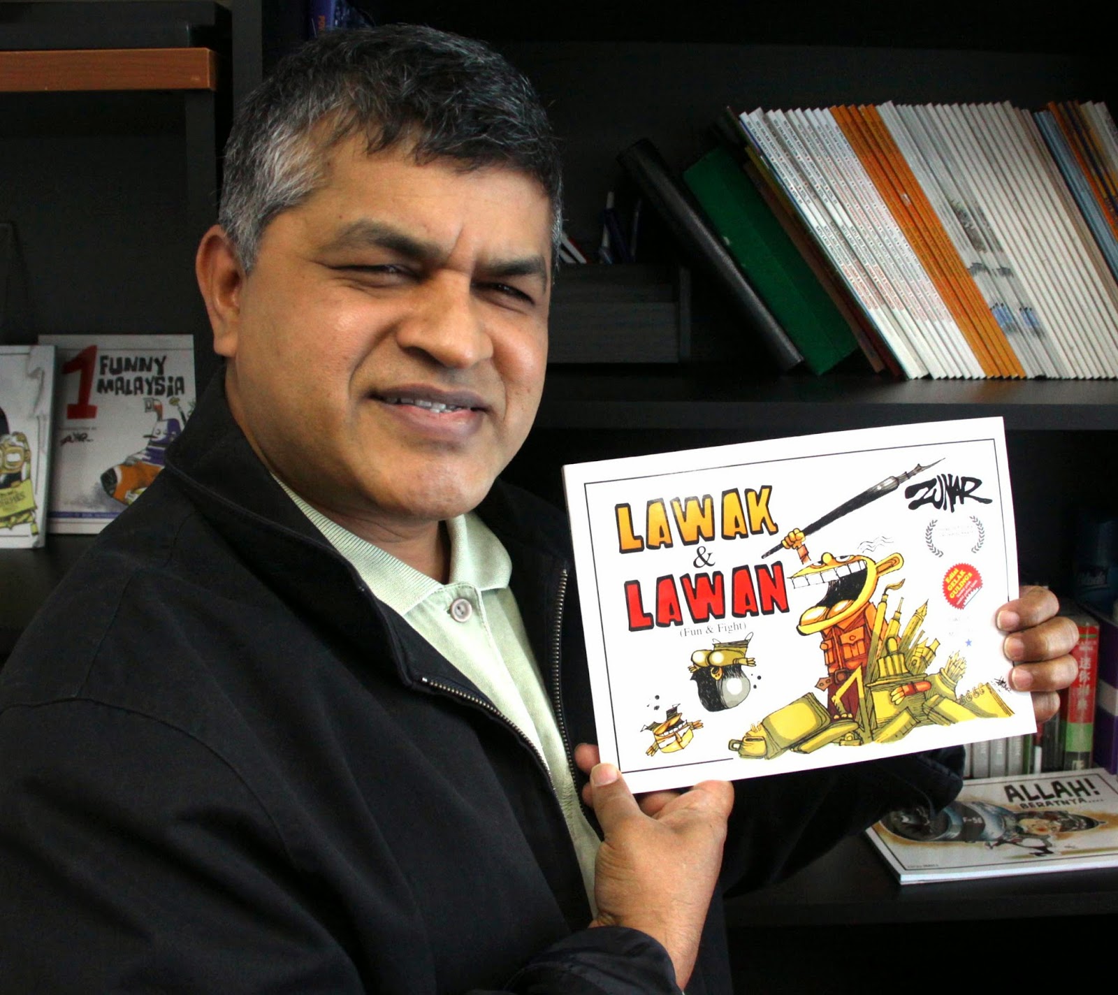 SOLYMONE BLOG: ZUNAR HEADS CARTOON EXHIBITION ON ANWAR, MALAYSIAN ...