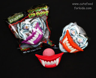 Cute Food For Kids?: Vampire Burgers (Spooky Lip Pops)