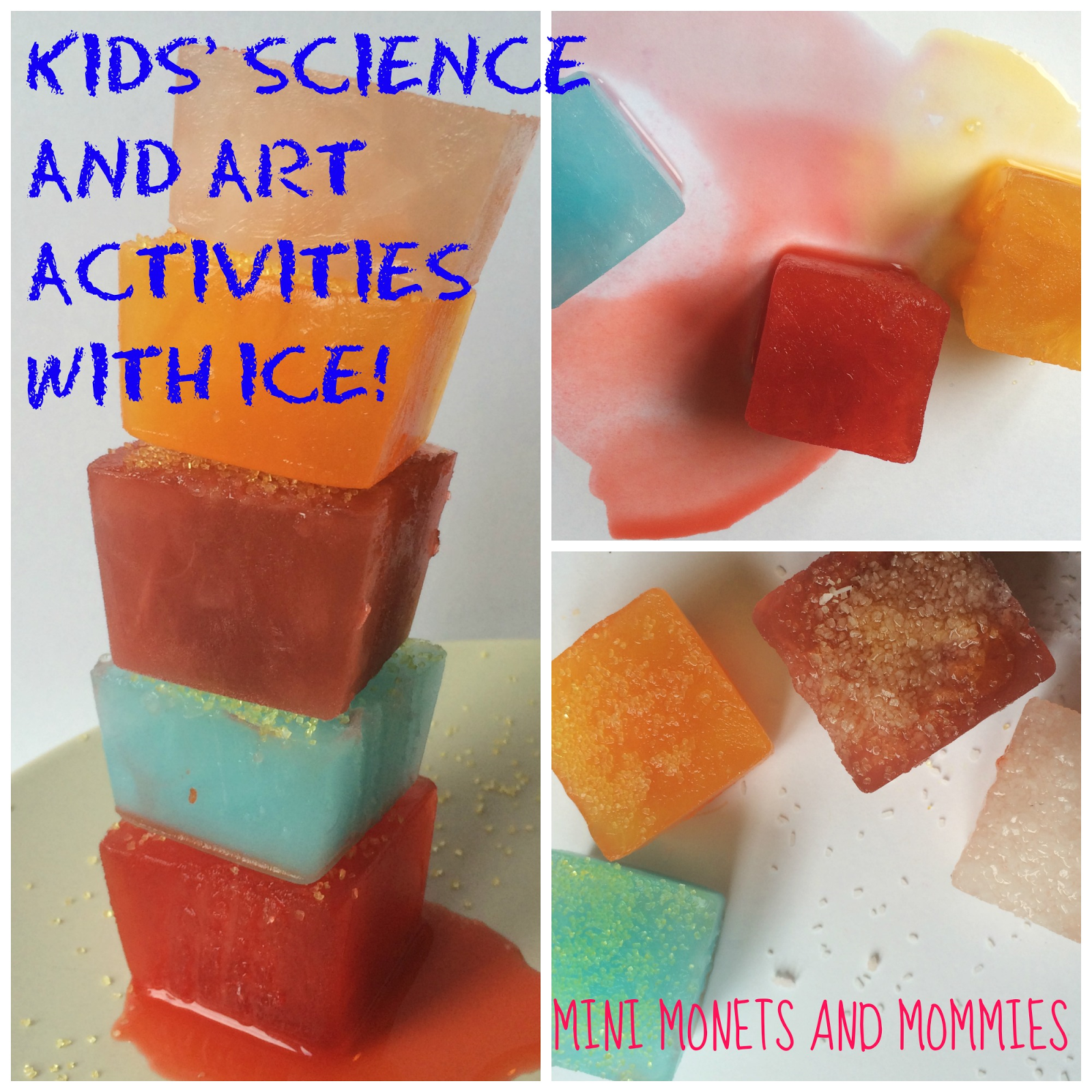 Mini Monets and Mommies: Preschool Ice Art + Science Activities ...