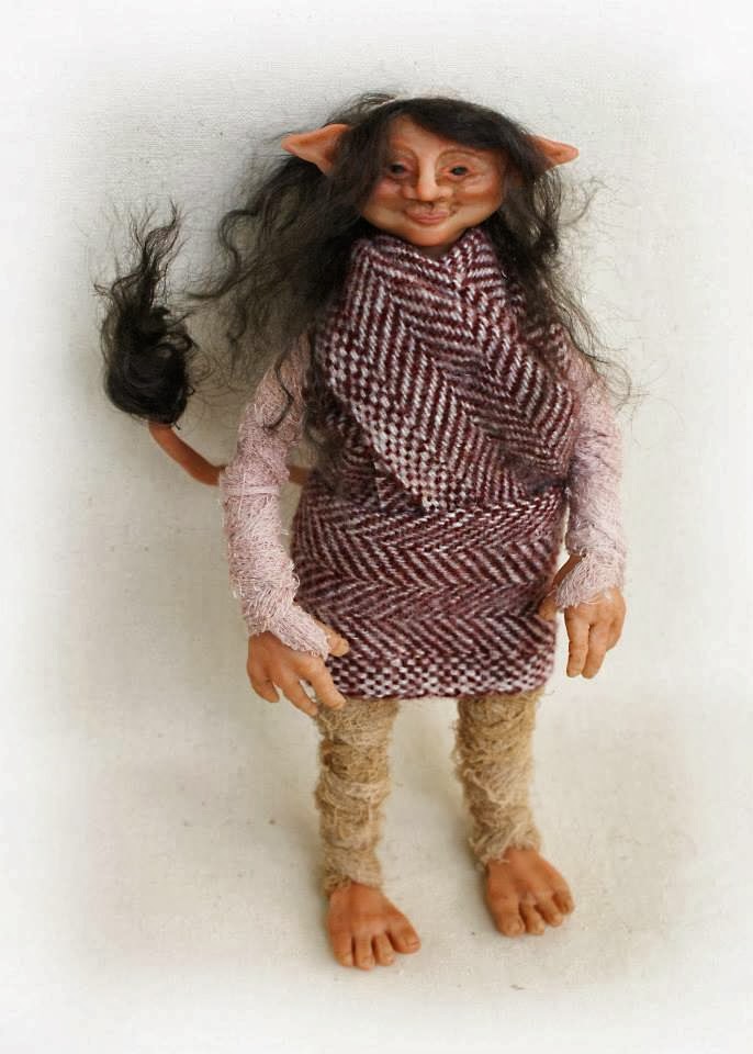 LeAnne Carole's Fantasy Art Dolls: Stella: My First Troll Art Doll