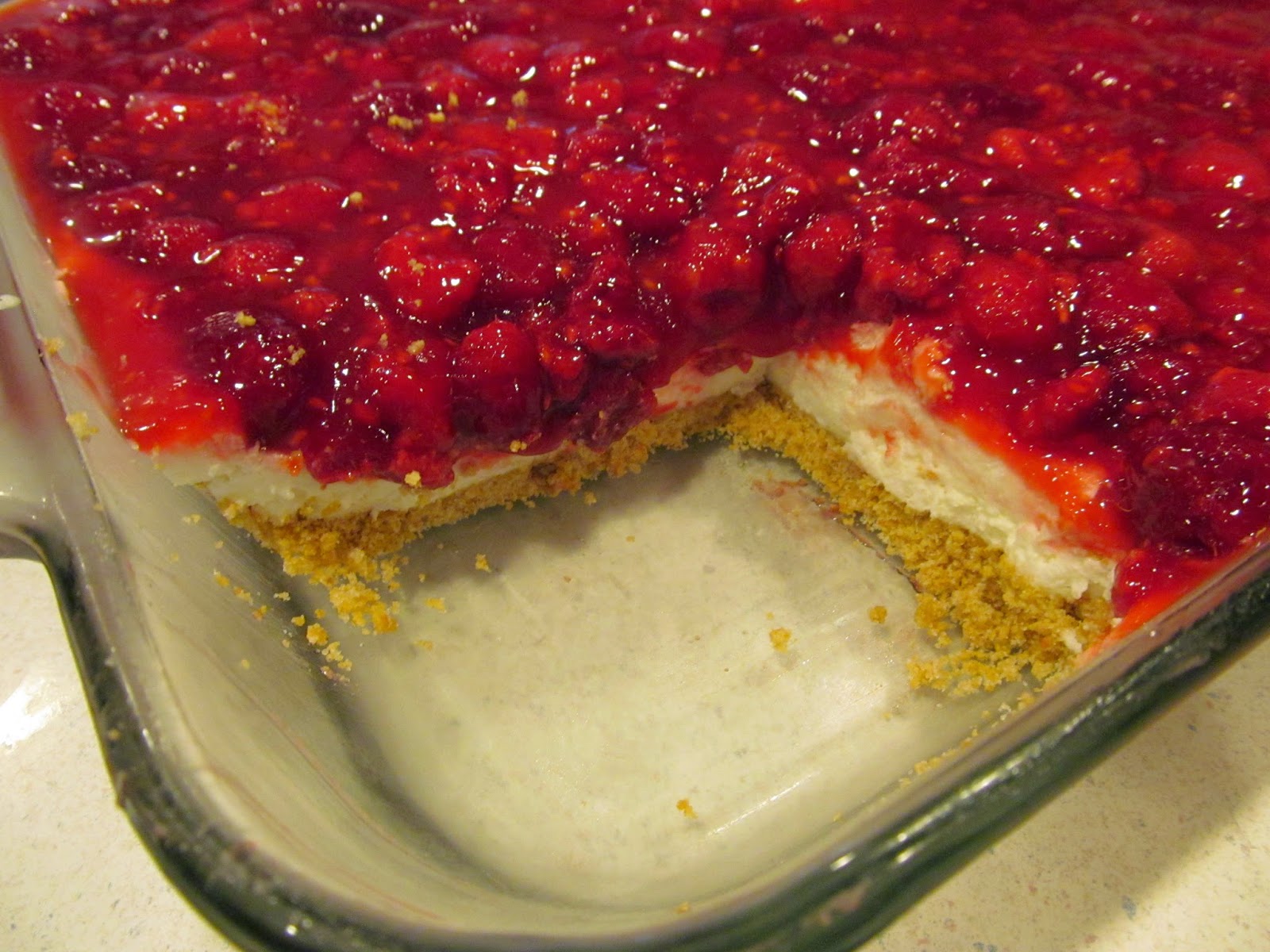 Savings for Sisters: Recipe - Red Raspberry Dessert