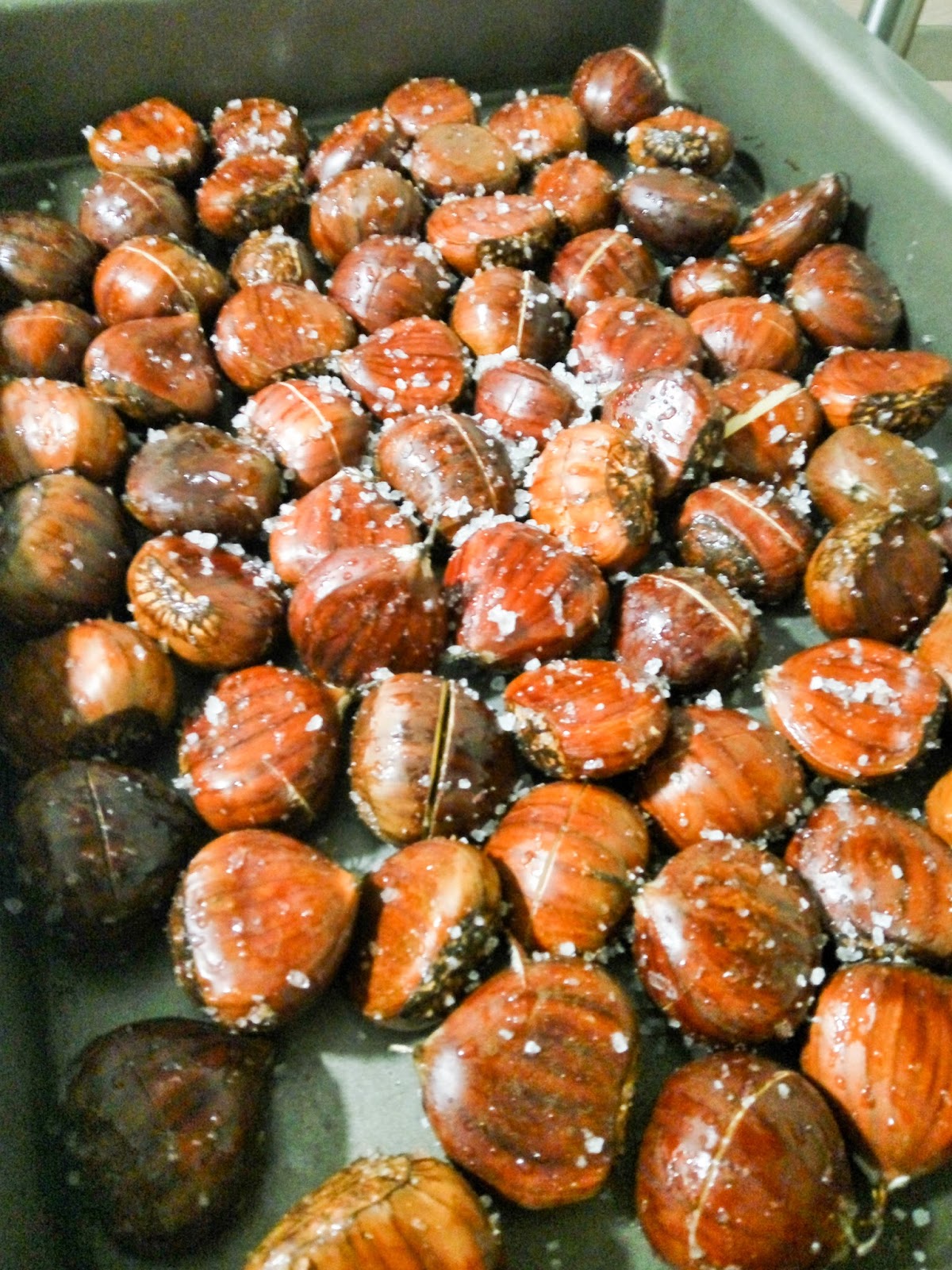 Pão, Comida & Afins: Castanhas Assadas