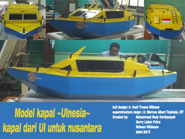 Menggambar Lines Plan: Teknik Perkapalan UI