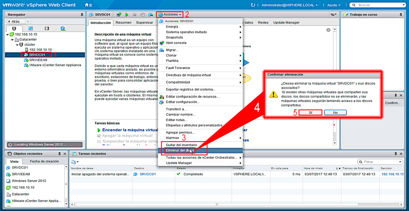 Pantallazos.es: VMware 6.5.0: Eliminar una máquina virtual del ...