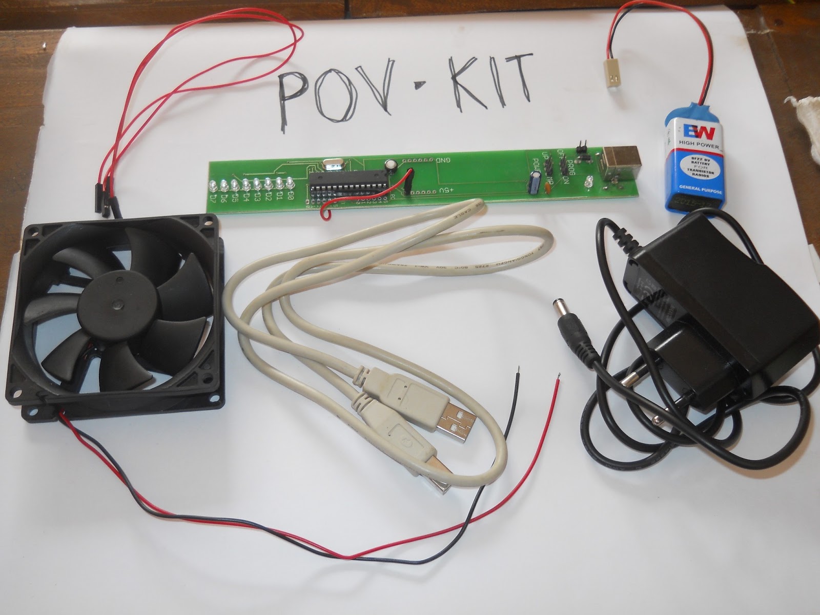 ROBO ZONE: PROPELLER(ROTATING) LED DISPLAY