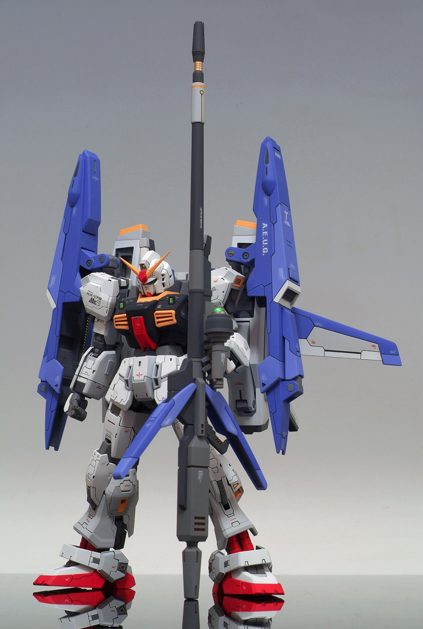 GUNDAM GUY: RG 1/144 RX-178 Gundam Mk-II + HGUC FXA-05D G Defenser ...