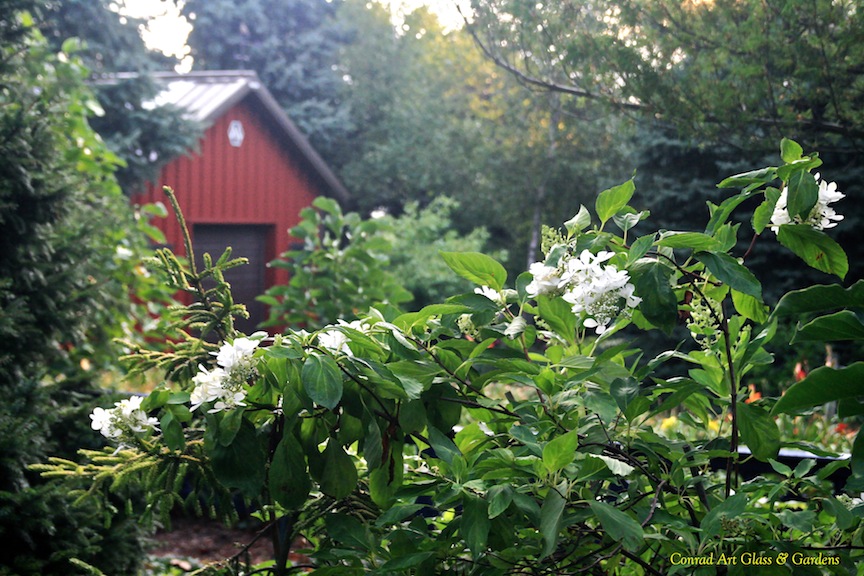 Conrad Art Glass & Gardens: An inch of the real thing and it's a new ...