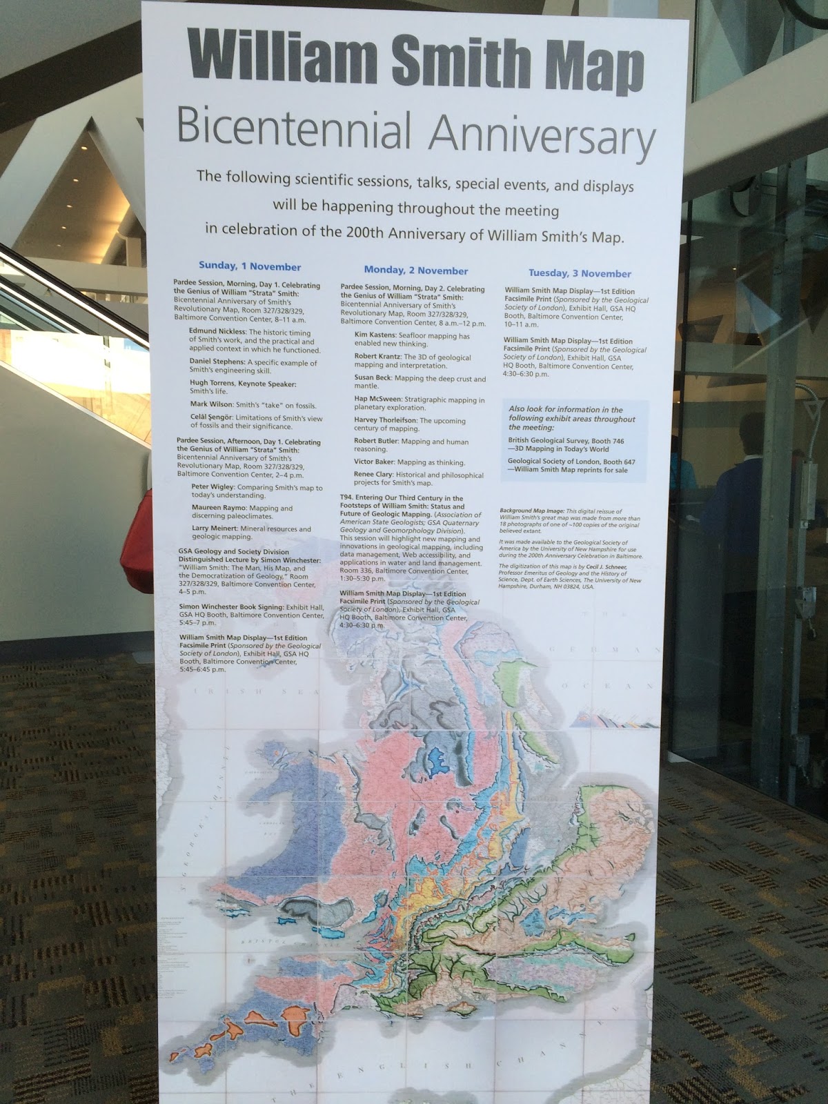 Carbonacea: William Smith’s seminal geologic map of Britain