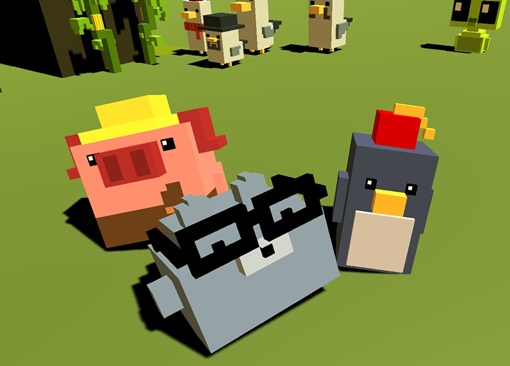 Box Critters - Ondas do CP - Club Penguin: Conceitos de salas para explorar em Box Critters.